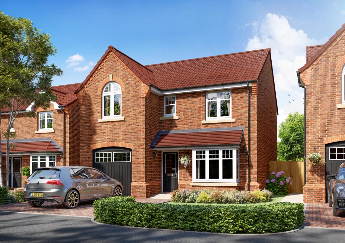 New Build Homes For Sale in Carlton, Snaith - The Hawthornes