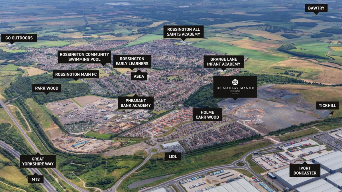 New Build Homes New Rossington, Doncaster - De Maulay Manor