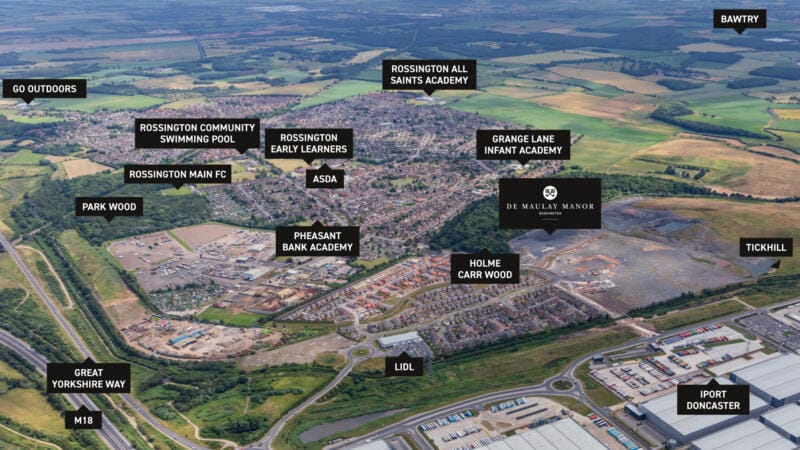 New Build Homes New Rossington, Doncaster - De Maulay Manor