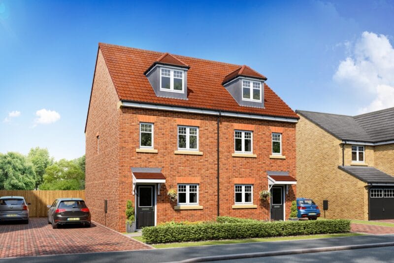 New Build Homes For Sale Pontefract - Castle Gardens