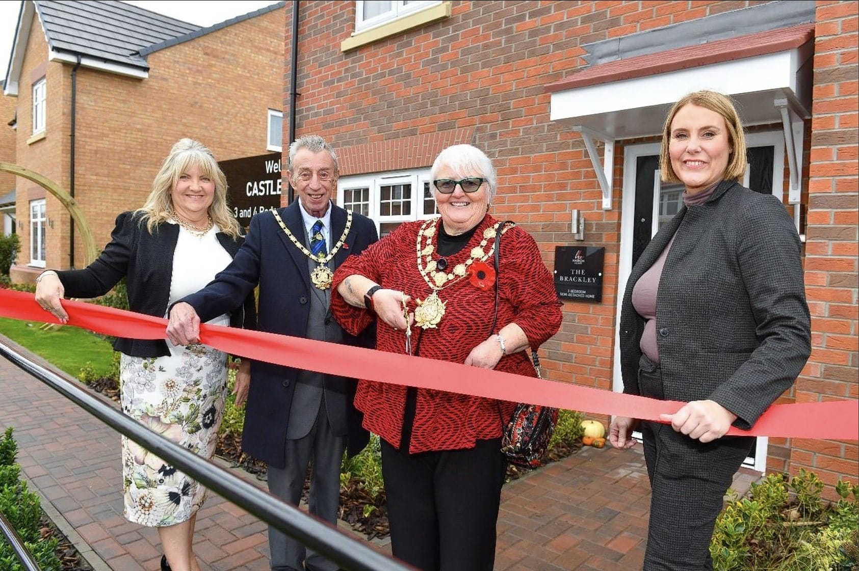 Mayor of Wakefield cuts ribbon at Harron Homes showhome launch - Harron ...